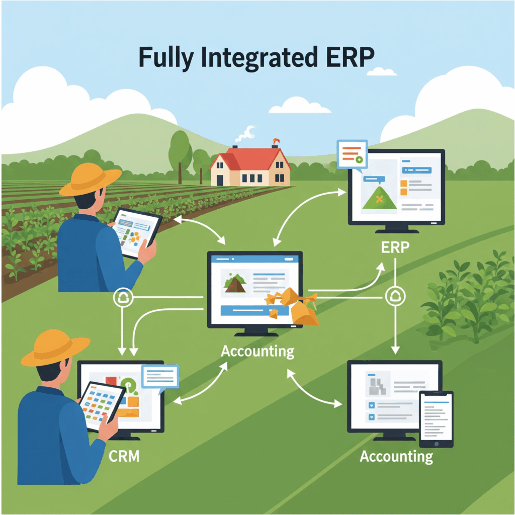 Beyond the Ledger: Why Integrated Accounting, CRM & ERP are Non ...